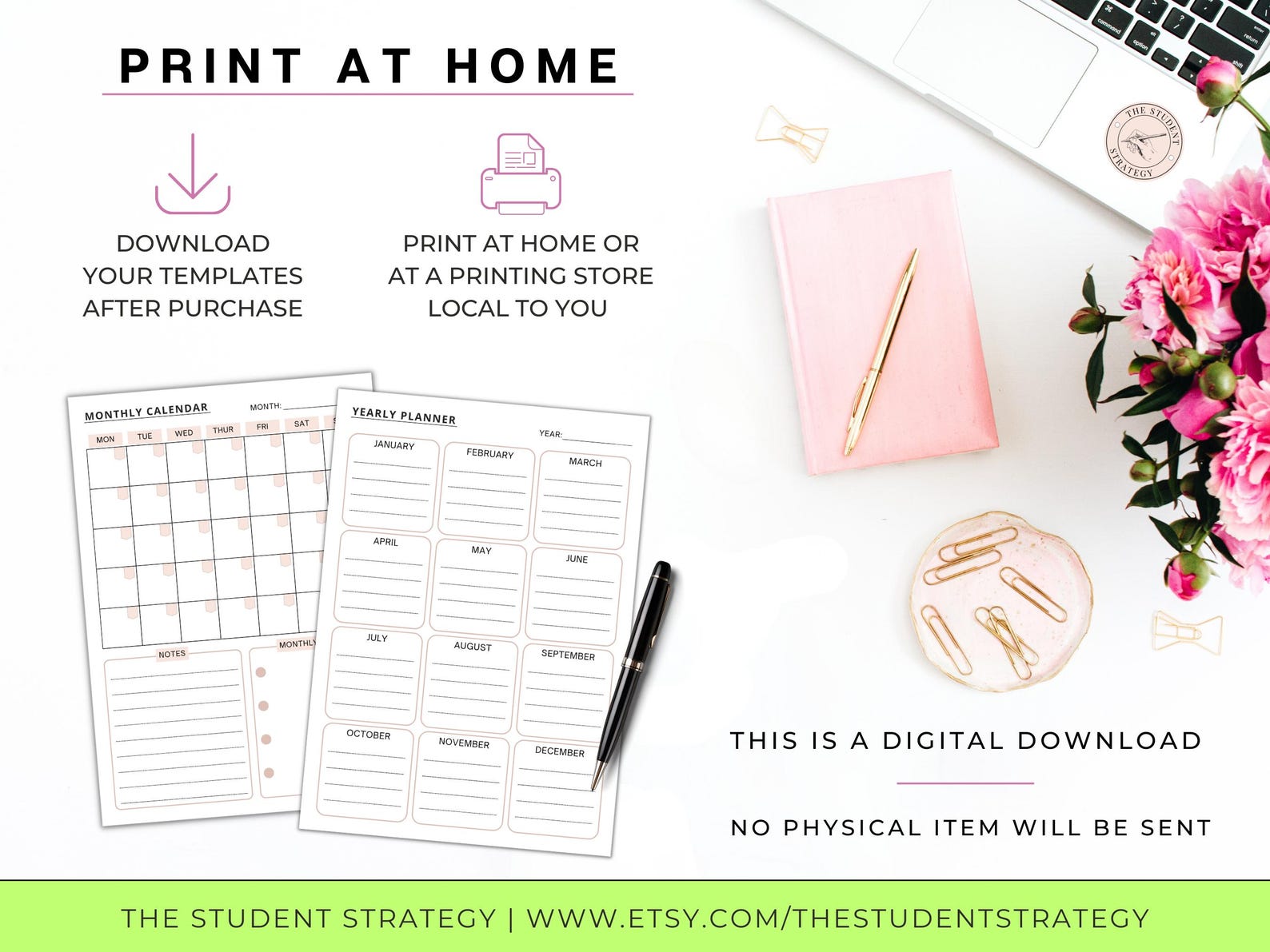 Student Exam Prep Planner | Printable Exam Study Template | College ...