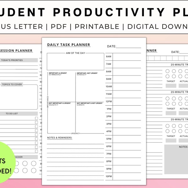 Simple Grade Tracker Printable Grade Sheet for Students College ...