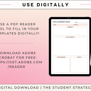 Simple Topic Summary Revision Sheet Revision Plan Study Template ...