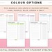 Simple Revision Checklist Printable Student Revision Plan Exam Prep A4 ...