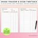 Revision Template Bundle Printable Revision Sheets for Students Exam ...
