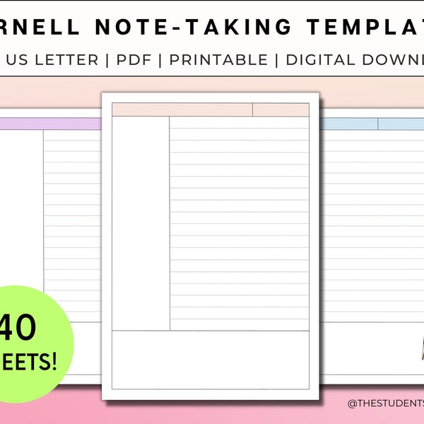 Printable Notes - Etsy