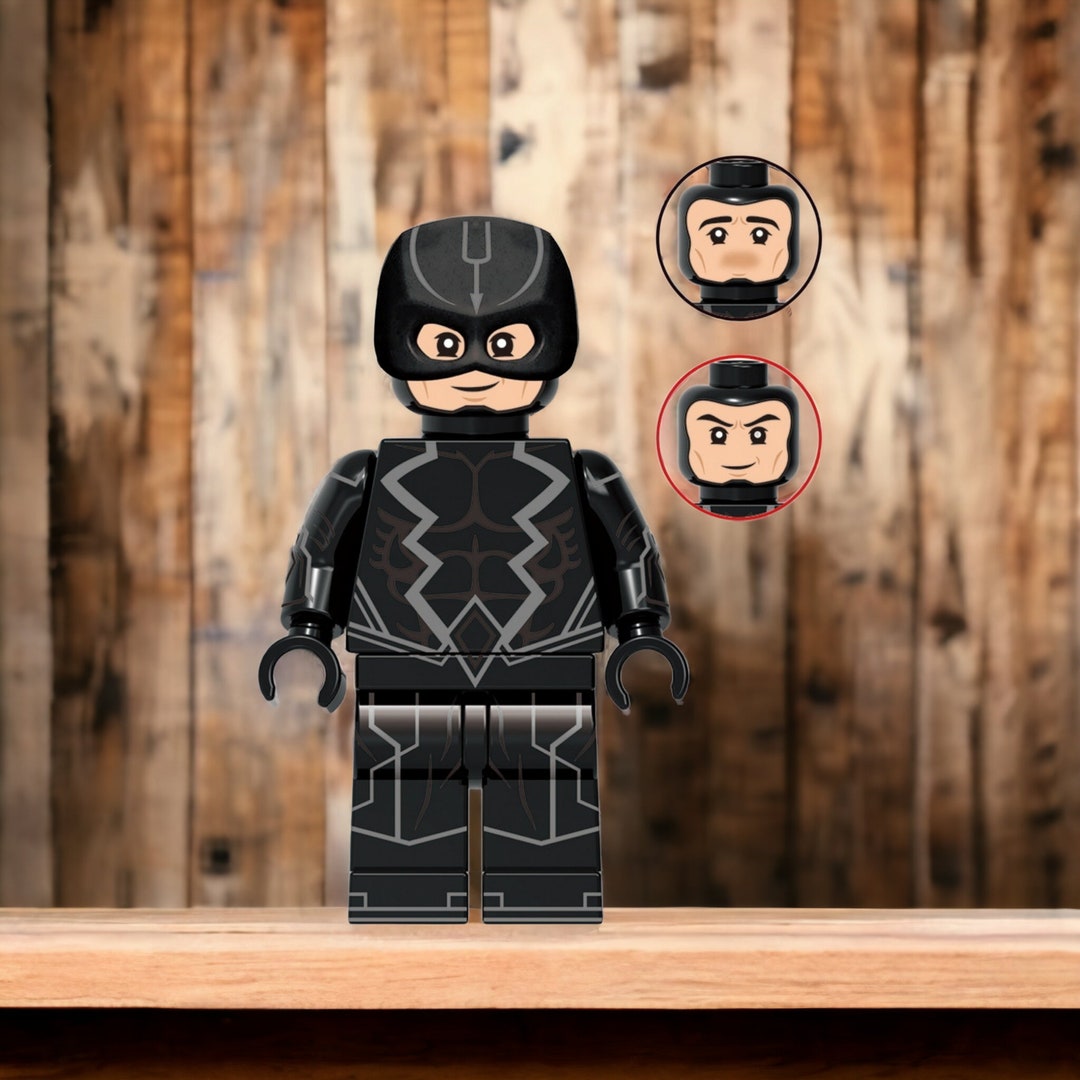 Black Bolt Custom Minifigure - Etsy
