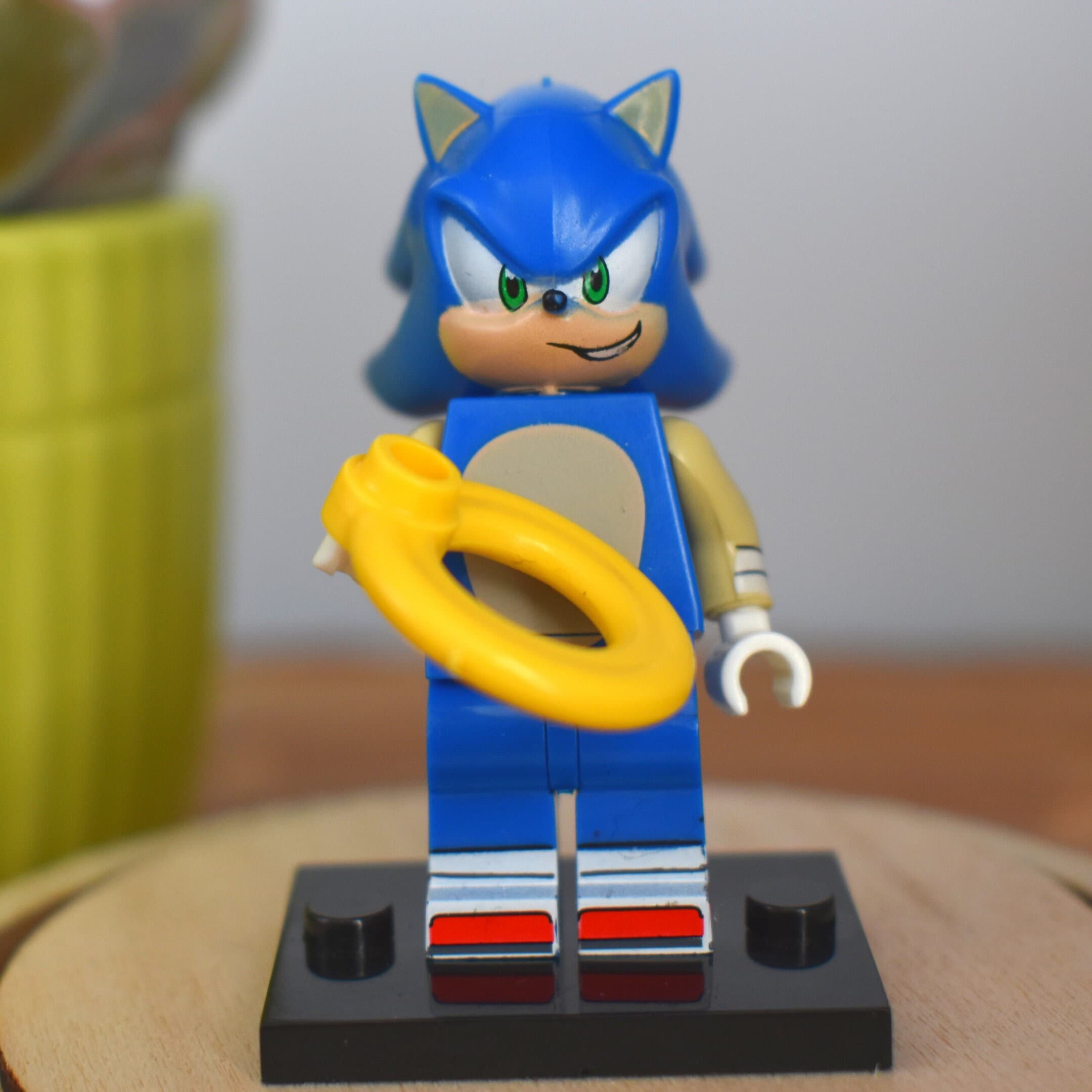 Sonic Minifigure - Etsy