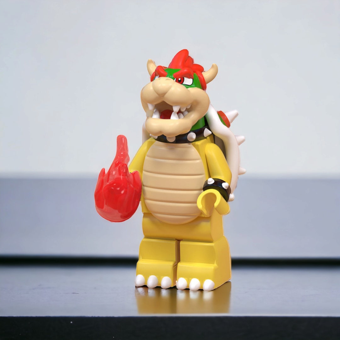 Bowser Custom Minifigure - Etsy