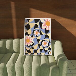 Retro Wall Printaesthetic Room Decor Happiness Groovy - Etsy