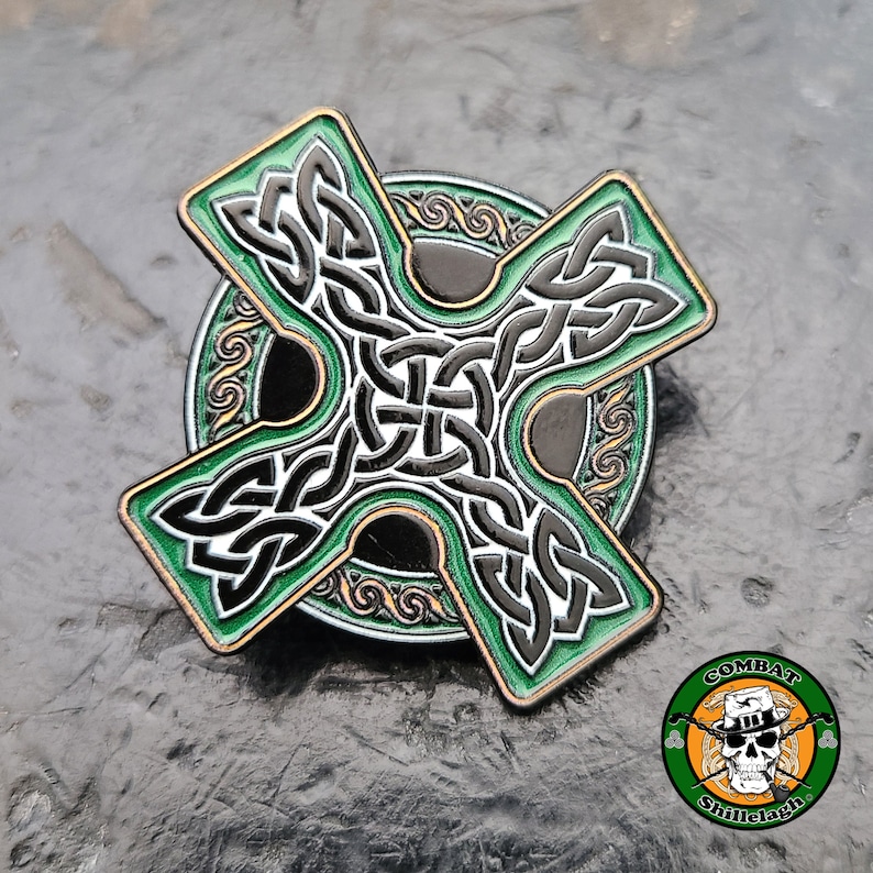 Celtic Cross Hat Pin for Your Irish Flat Cap or Scally Cap, Celtic ...