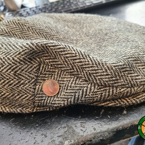 Irish Coin 5p Harp Hat Pin for Your Flat Cap or Scally Cap, Shillelagh ...