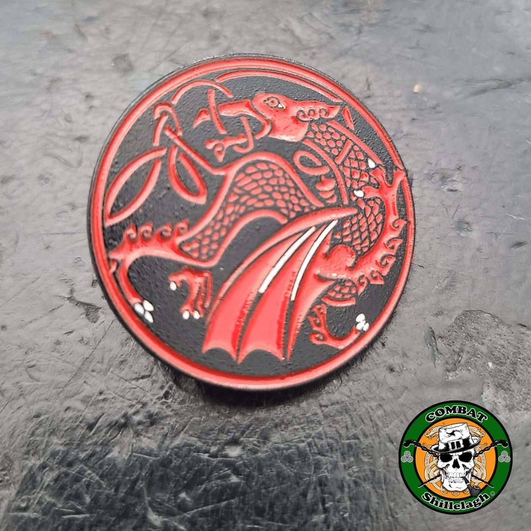 Irish Celtic Dragon Hat Pin for Your Flat Cap or Scally Cap, Shillelagh ...