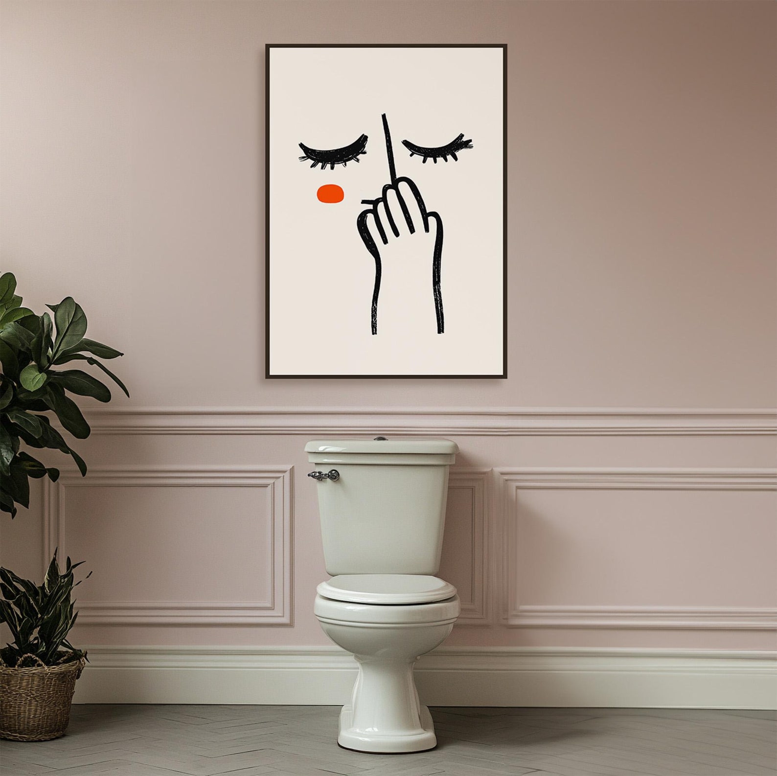 Printable Smelly Toilet Poster - Digital Download - Child's Drawing ...