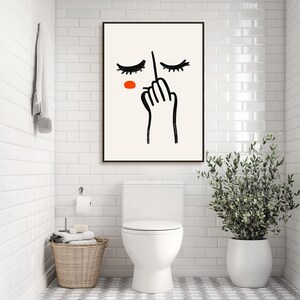 Printable Smelly Toilet Poster - Digital Download - Child's Drawing ...