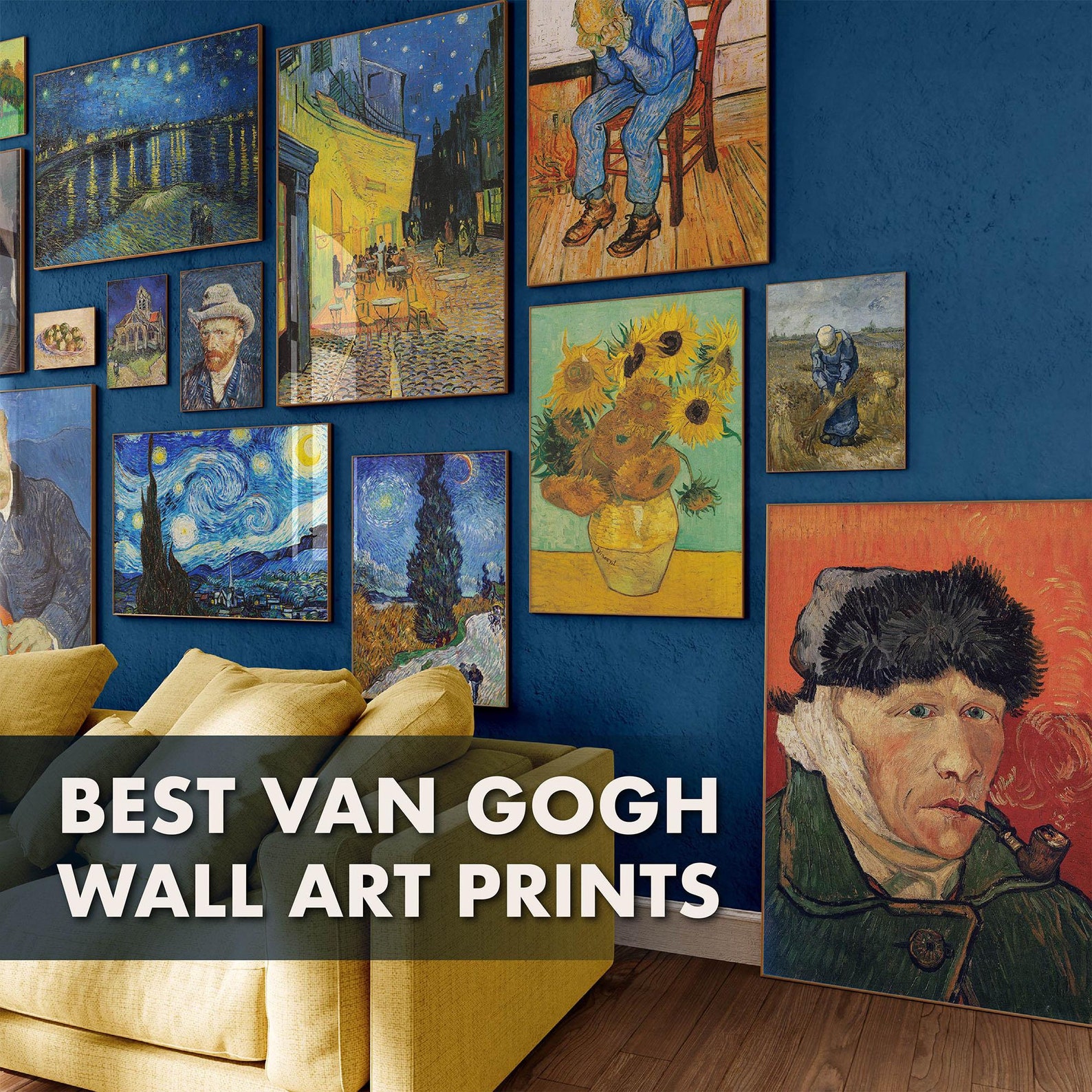 165 Most Famous Van Gogh Paintings - Vintage Wall Art Prints - Vincent ...