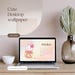Kawaii Desktop Wallpaper: Monthly Calendar Organizer (digital Download ...