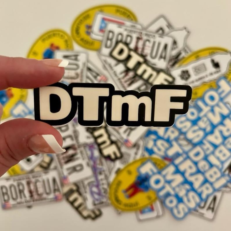 Dtmf, Puerto Rico Stickers - Etsy