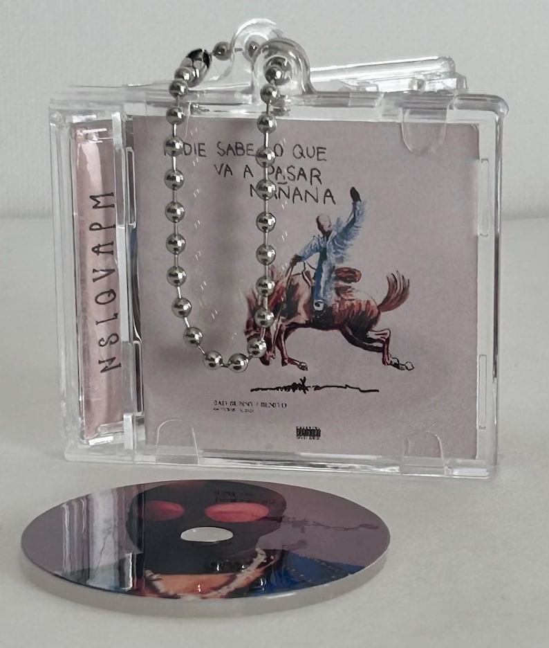 Custom Acrylic Mini CD Keychain: Personalized Music Gift With NFC - Etsy