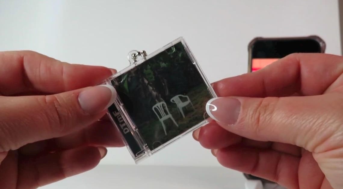 Custom Acrylic Mini CD Keychain: Personalized Music Gift With NFC - Etsy