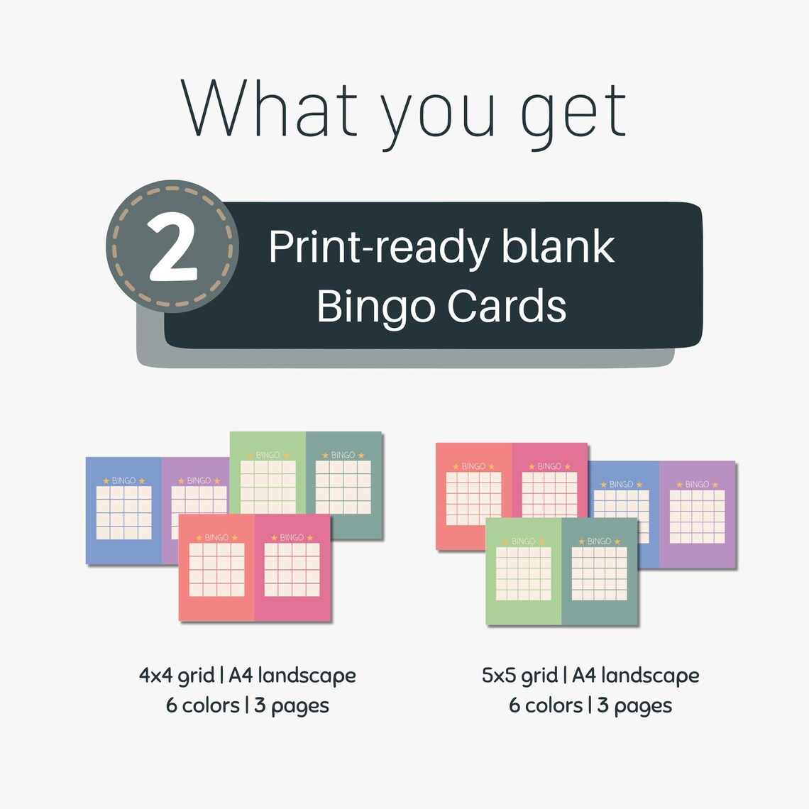 Editable Digital Bingo Card Canva Template | DIY Custom Printable Grid ...