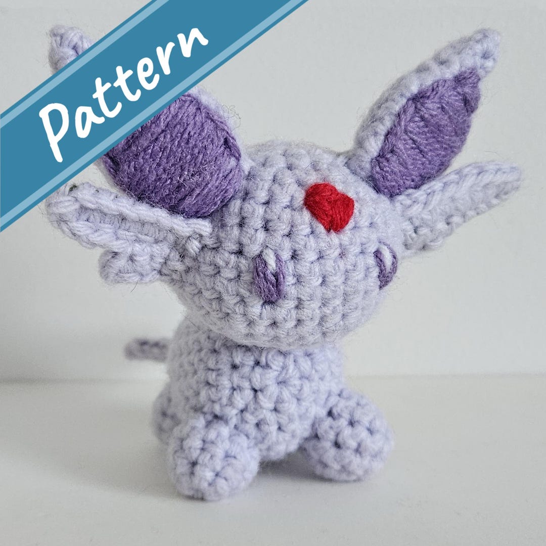 Espeon Crochet Pattern PDF - Etsy