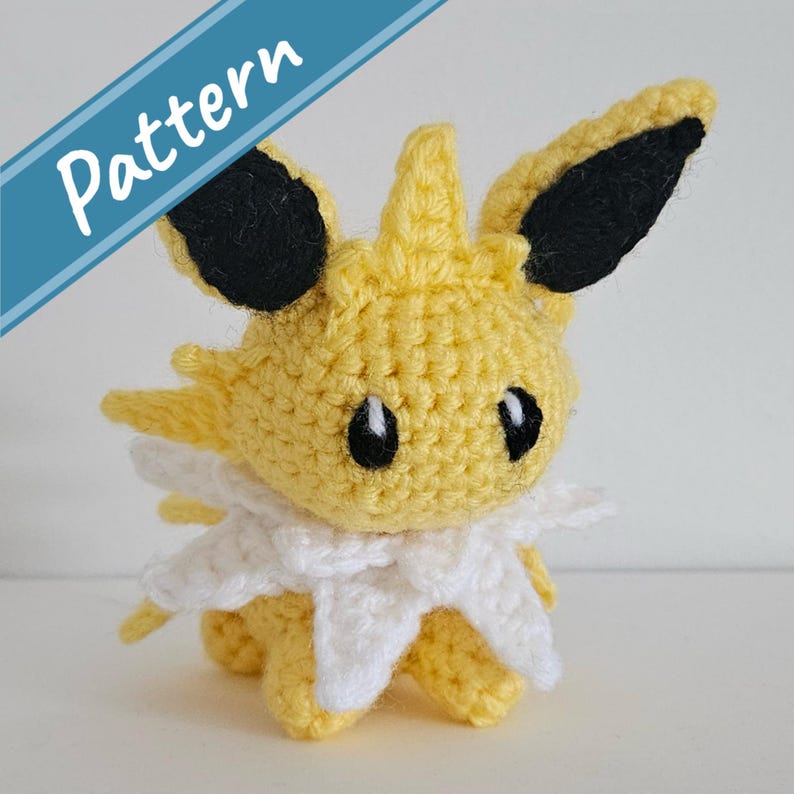 Jolteon Crochet Pattern PDF - Etsy