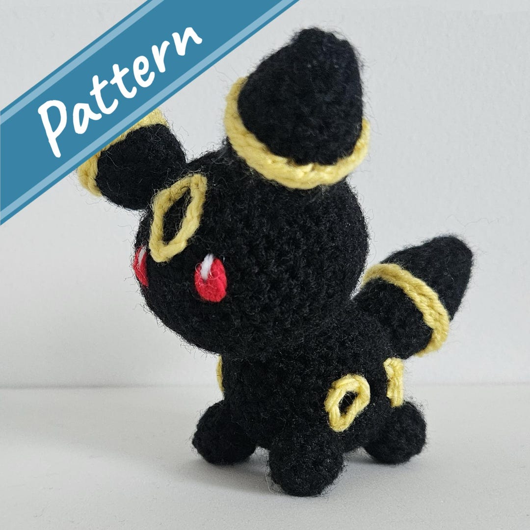 Umbreon Crochet Pattern PDF - Etsy