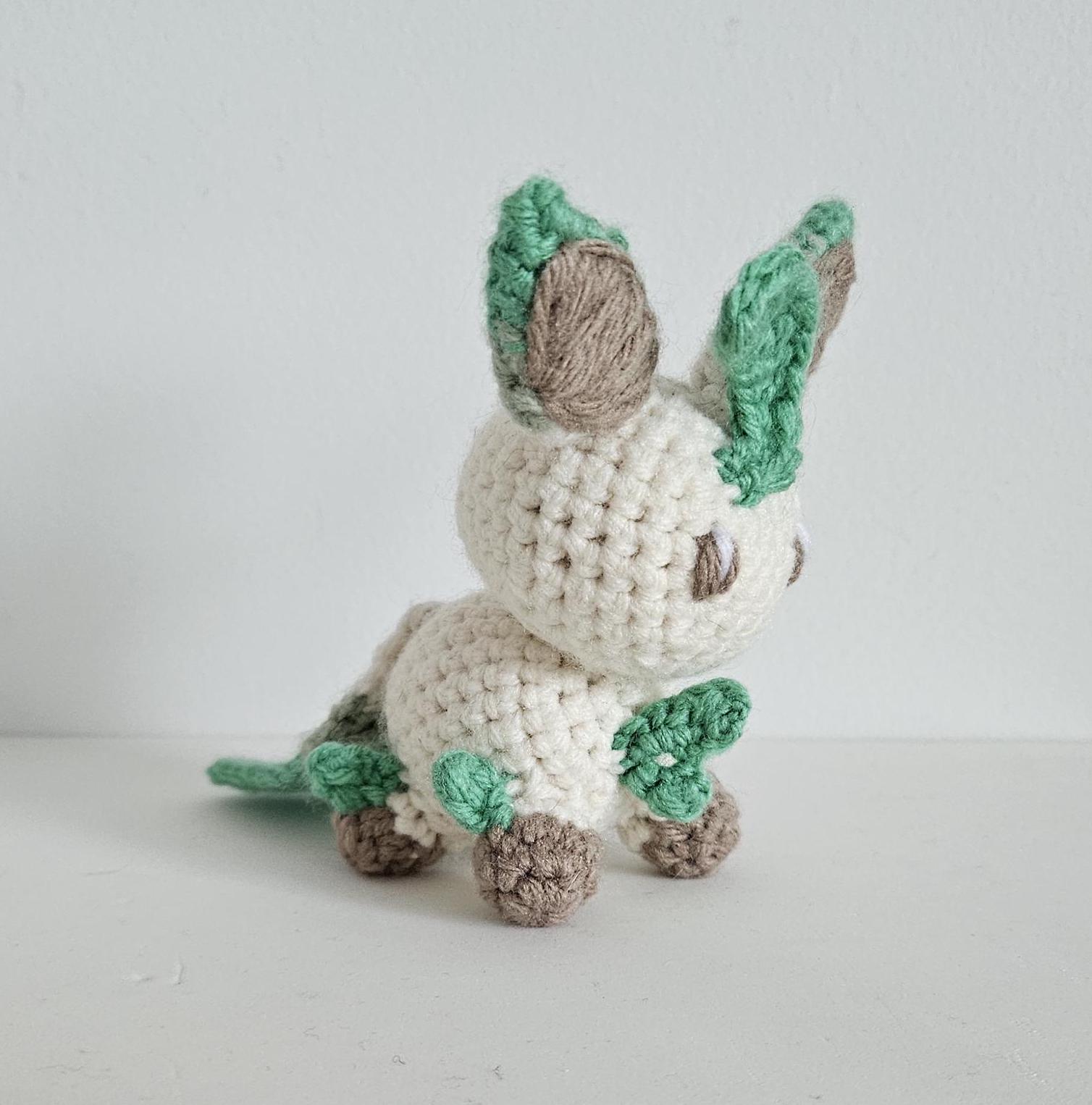 Leafeon Crochet Pattern PDF - Etsy
