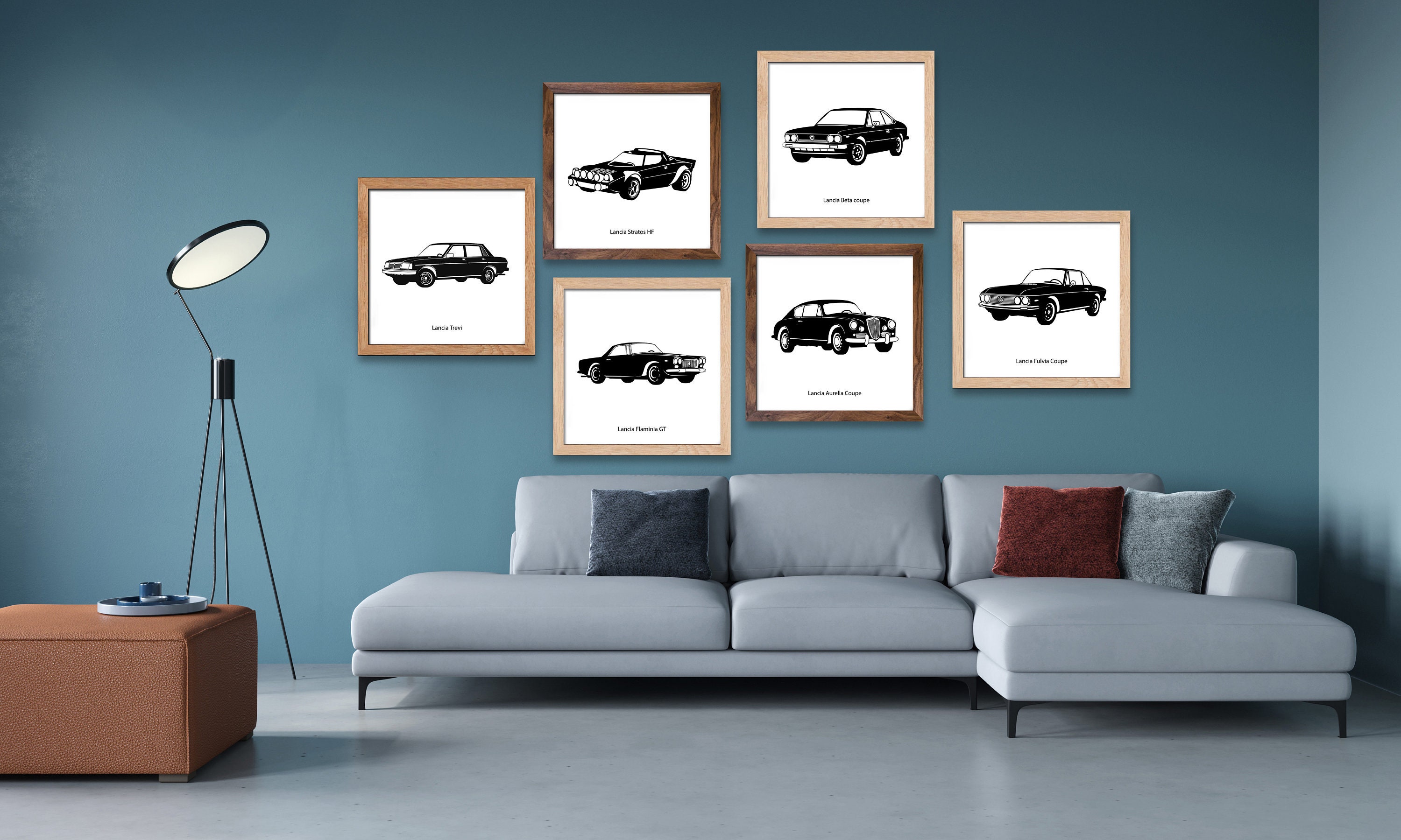 Lancia Stratos, Classic Car Poster, Instant Digital Wall Art Print ...