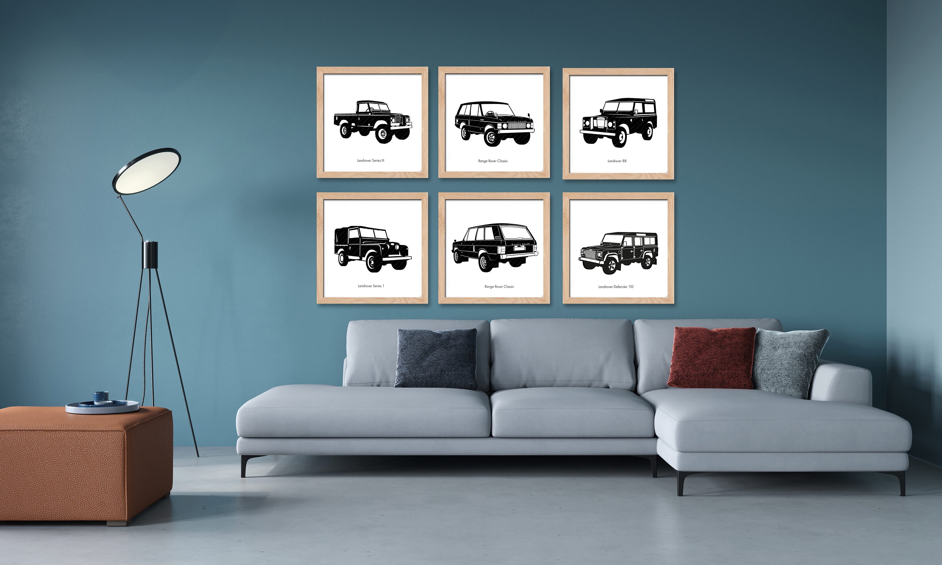 Range Rover Classic, Instant Digital Download Art, 4x4 Land Rover ...