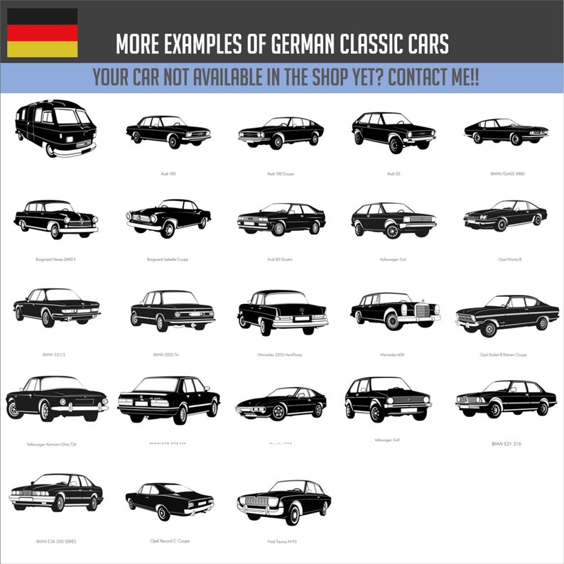 Mercedes W114, Classic Car Poster, Instant Digital Wall Art Print ...
