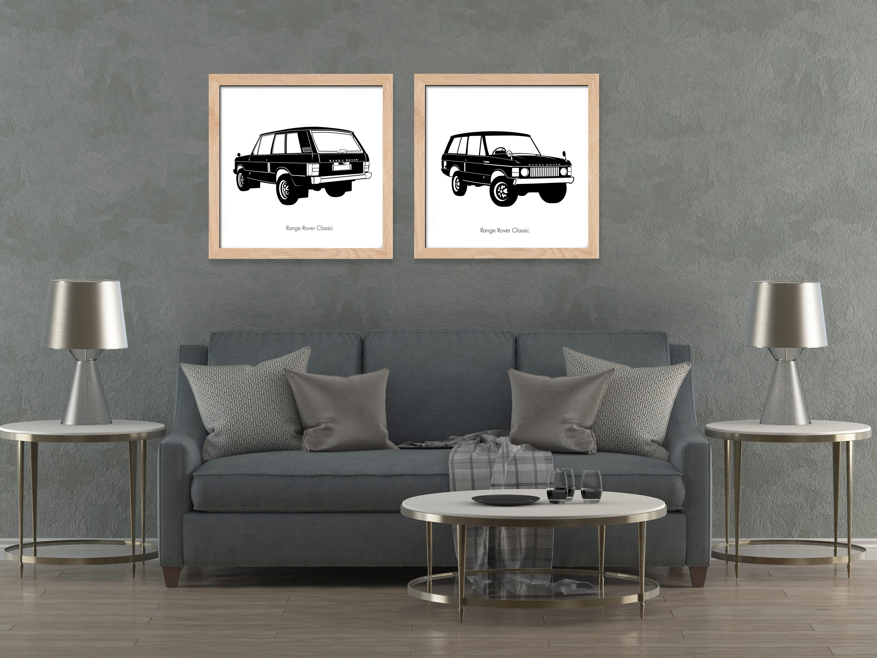 Range Rover Classic, Classic Car Poster, Instant Digital Art Print ...