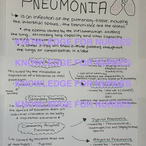 Pneumonia Vs Empyema Quick Clinical Study Guide for Nurses and Nursing ...