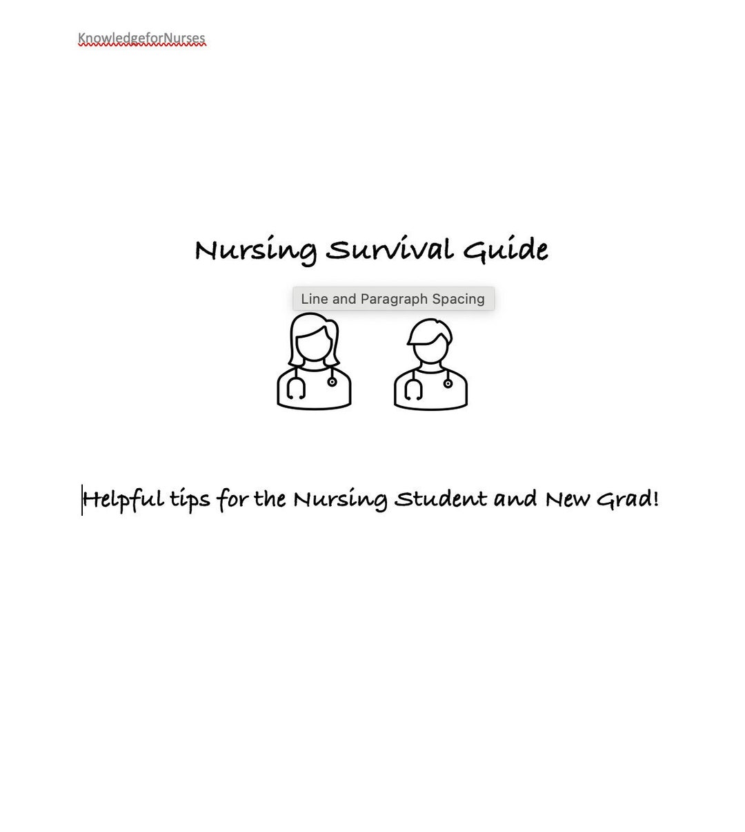 Nursing Survival Guide With Head to Toe Assessment for Nursing Students ...