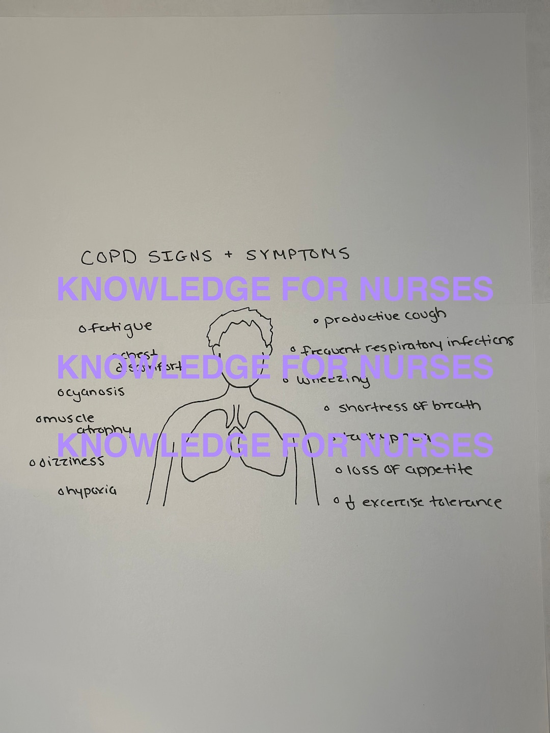 COPD Quick Study Guide for Nurses and Nursing Students. Digital Copy - Etsy