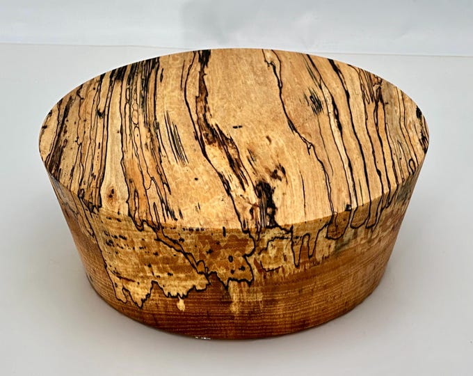 Premium Spalted Pecan Bowl Blank, 8”x3”, FREE SHIPPING, Bulk Listing ...