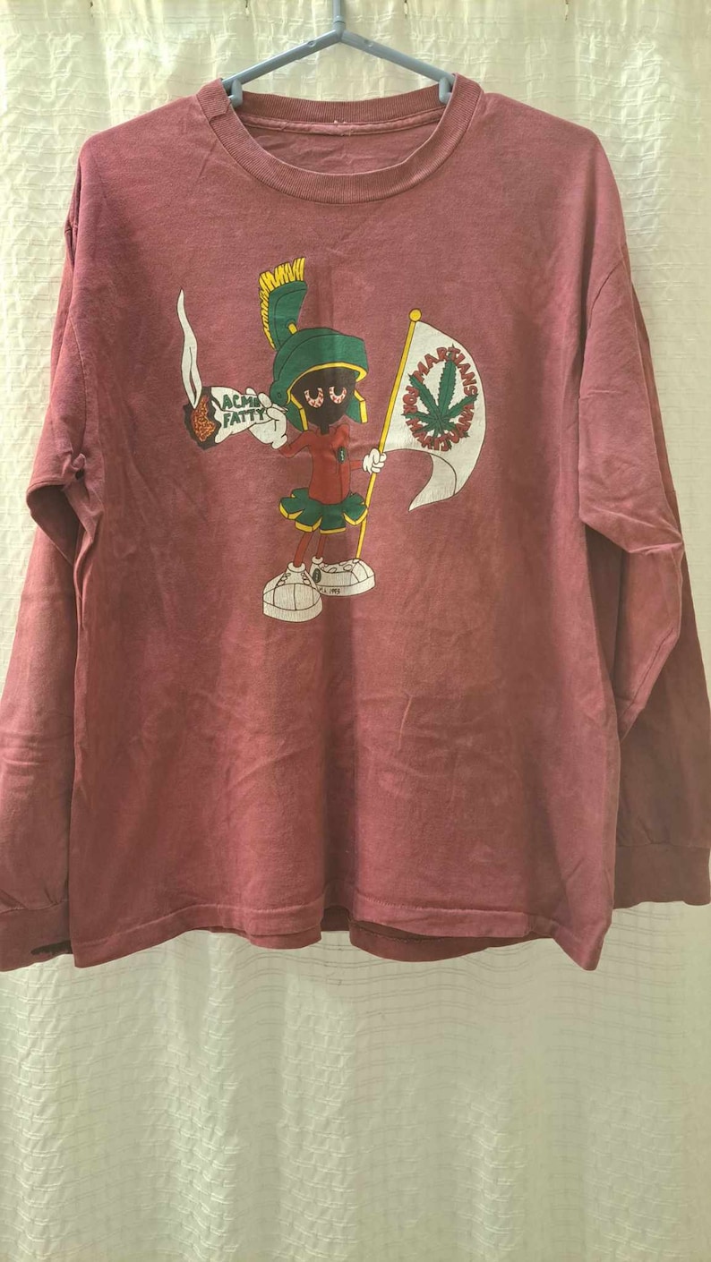 Vintage Marvin the Martian Acme Fatty XL T-shirt. - Etsy