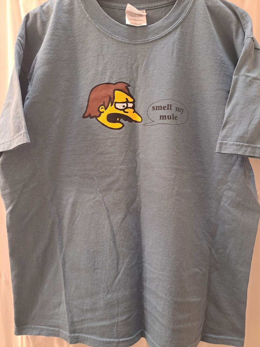 Phish "smell My Mule" Parking Lot Size Large Blue T-shirt - Etsy