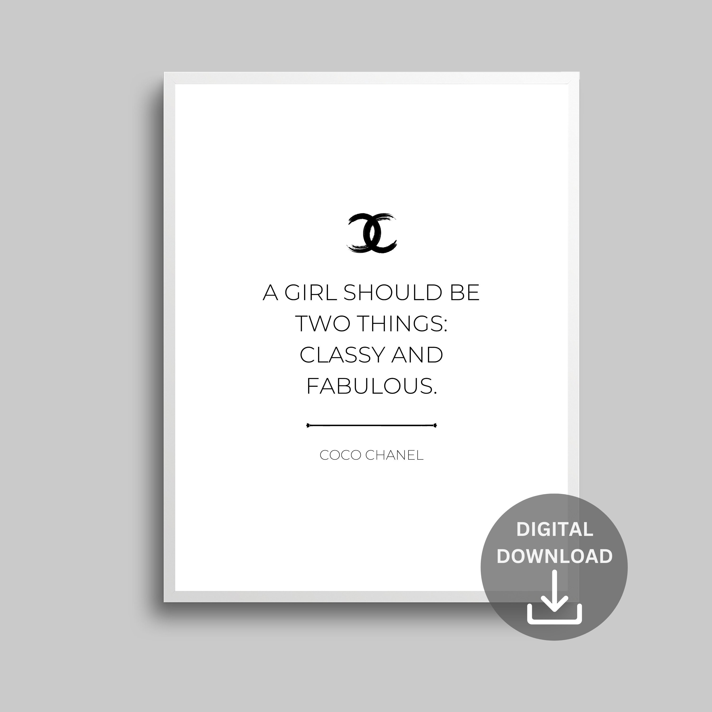 COCO Wall Art, Set of 3 Fashion Prints, Modern Wall Art, Fashion ...