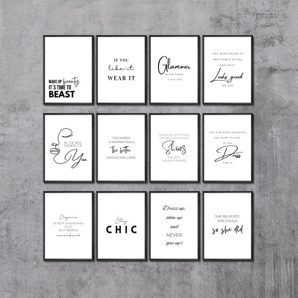 Fashion Quotes - Etsy