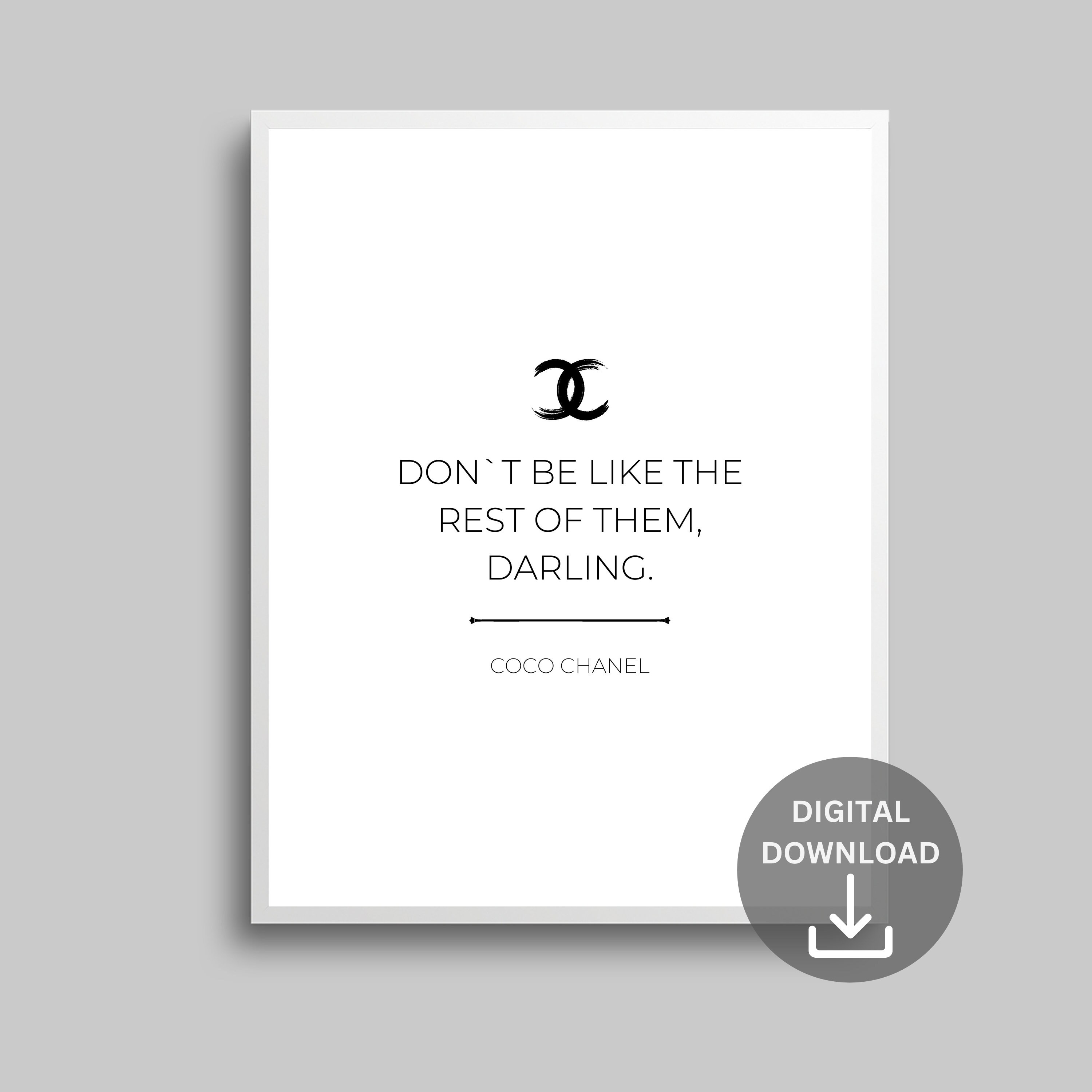 Set of 3 Fashion Prints, Fashion Quotes, Wall Art Set, Quote Prints ...