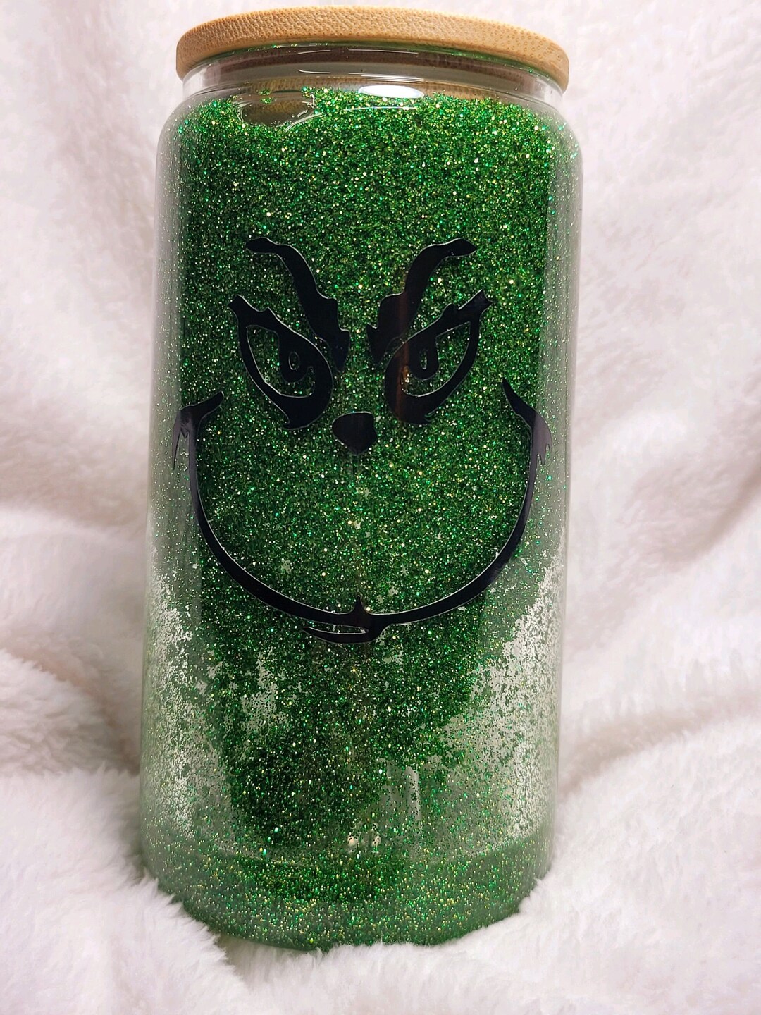 Grinch Snow Globe Tumbler 12oz - Etsy