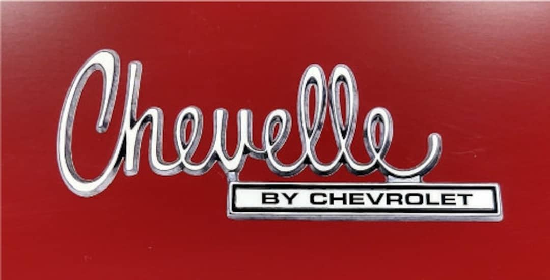 Vintage Chevrolet Chevy Chevelle SS Badge Sticker Decal - Etsy