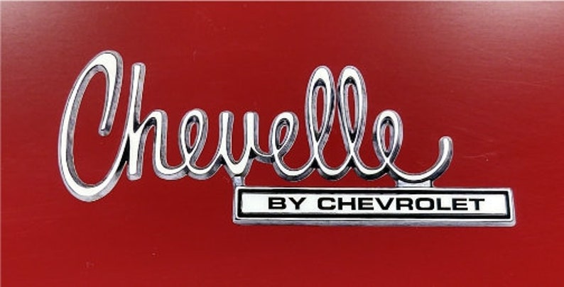 Vintage Chevrolet Chevy Chevelle SS Badge Sticker Decal - Etsy