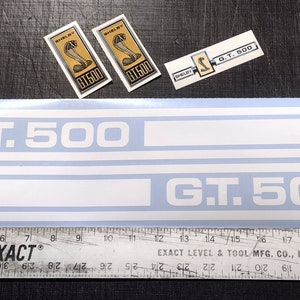 Ford Shelby Cobra GT 500 Mailbox Sticker Decal Graphics Mailbox Not ...