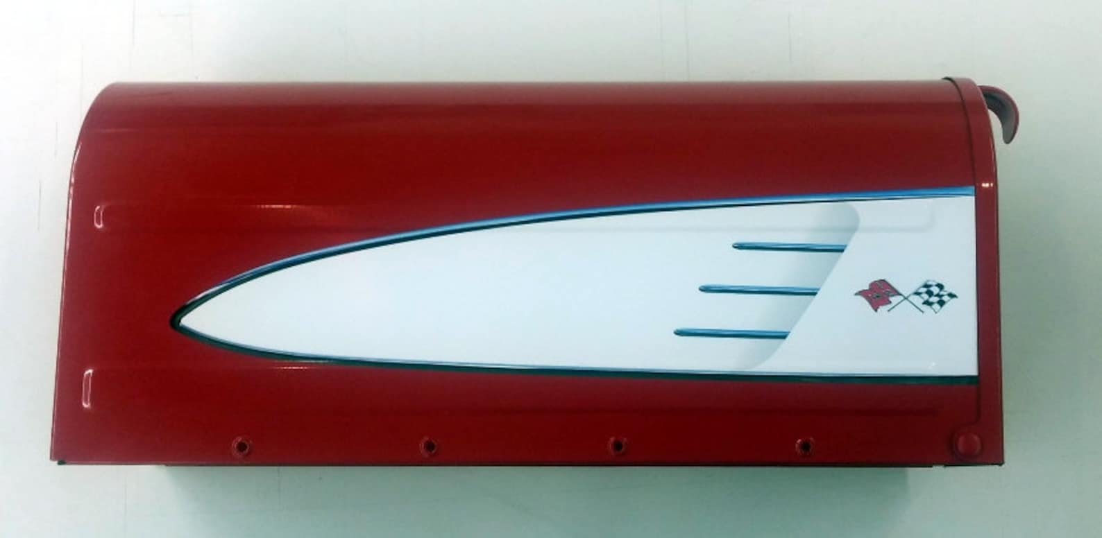 Old Retro Corvette Chevy Chevrolet Mailbox Graphics/decal - Etsy