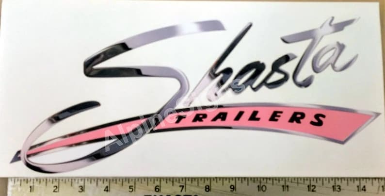 Vintage Shasta Large Camper Trailer RV - Etsy