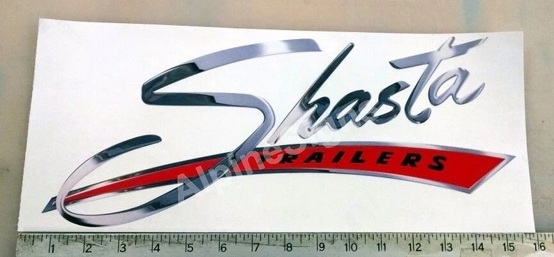 Vintage Shasta Large Camper Trailer RV - Etsy