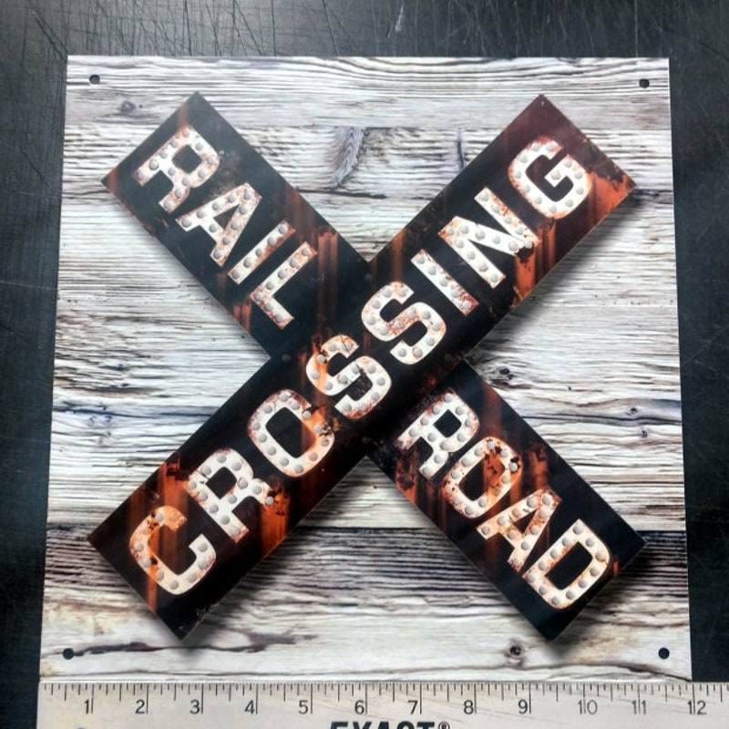 Railroad Crossing - Etsy