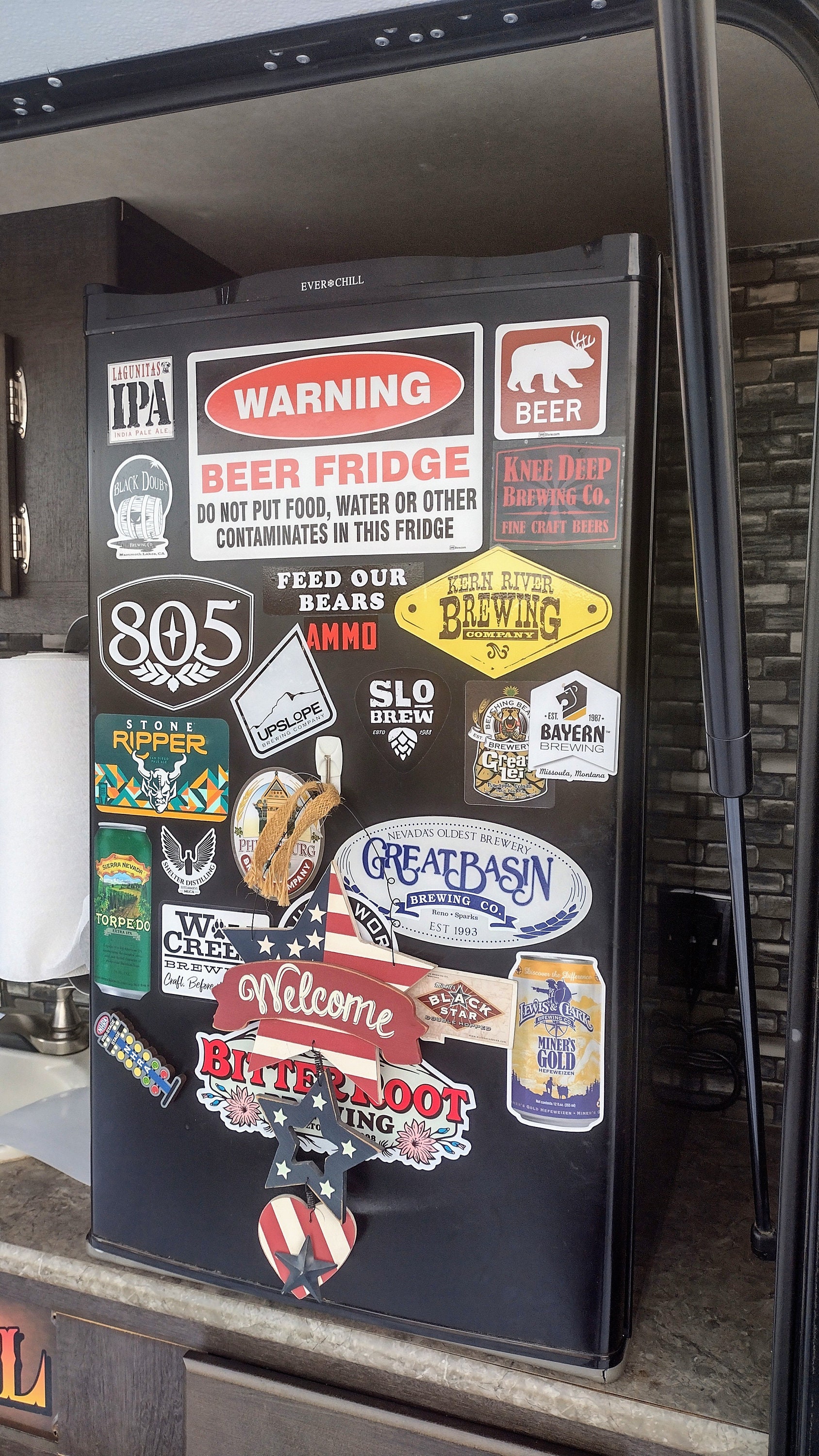 Beer Fridge Warning Sticker Decal Sign - Etsy