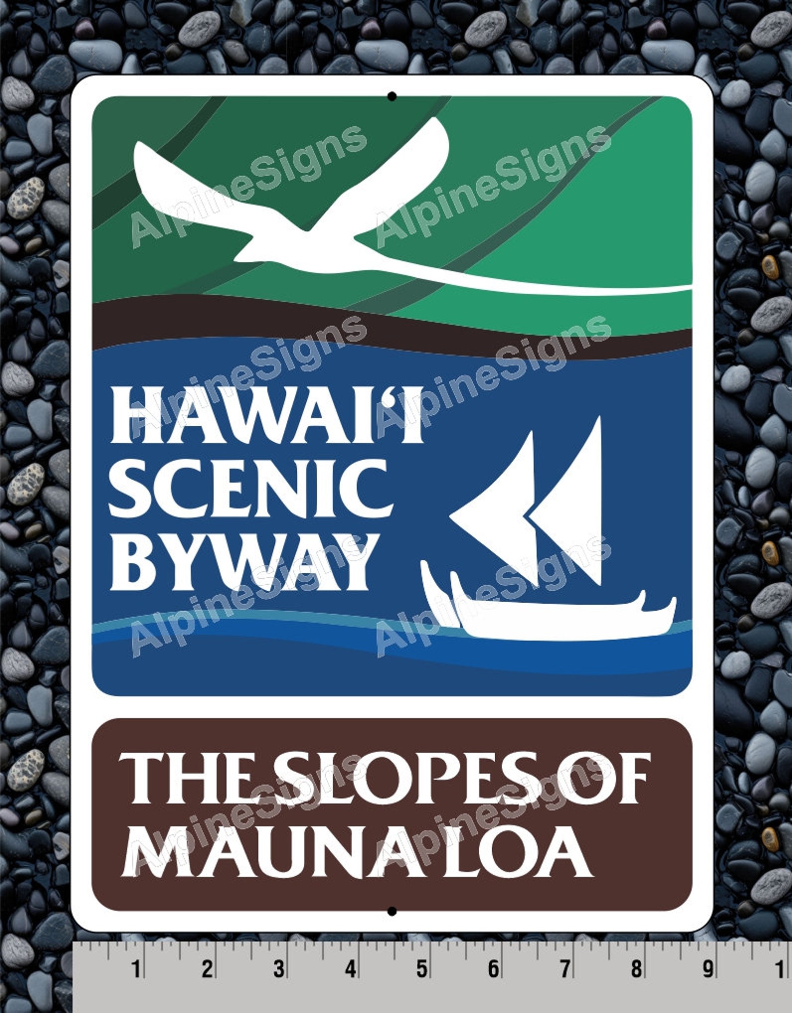 Hawaii Scenic Byway Highway Hawaii Route Interstate Sign Hawaii ...