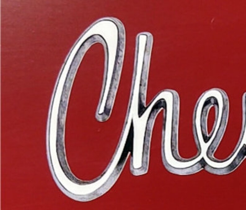 Vintage Chevrolet Chevy Chevelle SS Badge Sticker Decal - Etsy