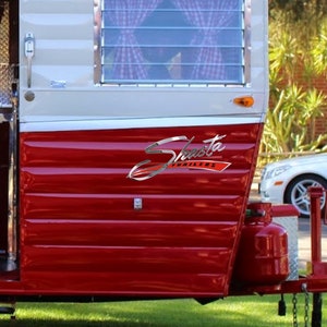 Vintage Shasta Large Camper Trailer RV - Etsy
